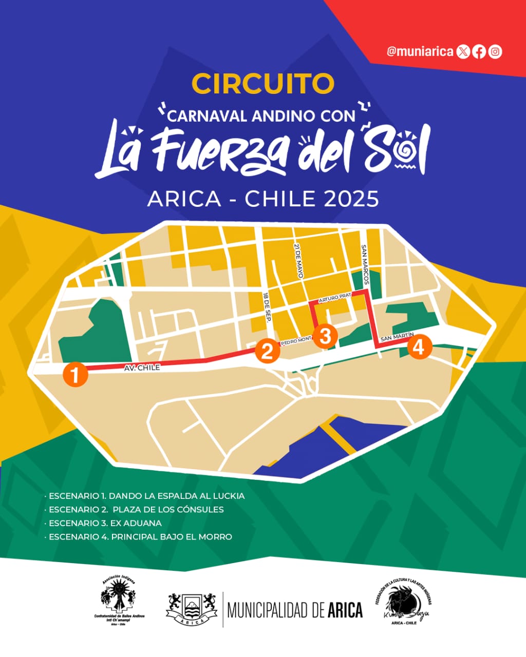 Carnaval Andino Con la Fuerza del Sol